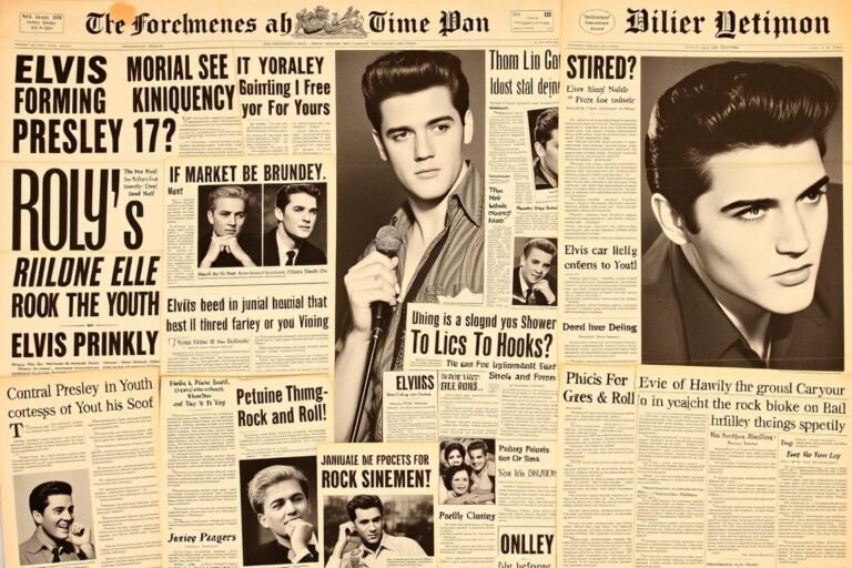 Elvis Presley – The Original Icon: How the King Revolutionized Music ...